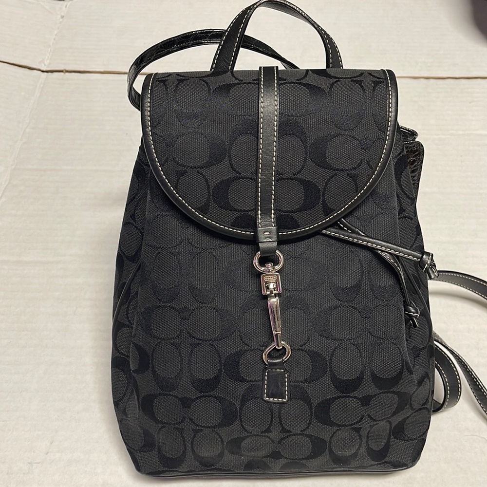 Vintage Coach Backpack - Gem